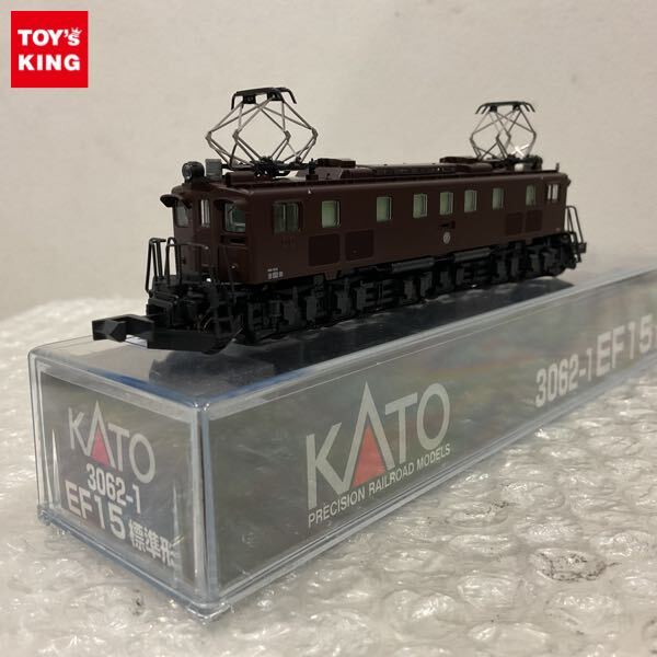 【やや傷や汚れあり】1円〜 動作確認済 KATO Nゲージ 3062−1 EF15 標準形の落札情報詳細 - Yahoo!オークション落札価格検索 オークフリー