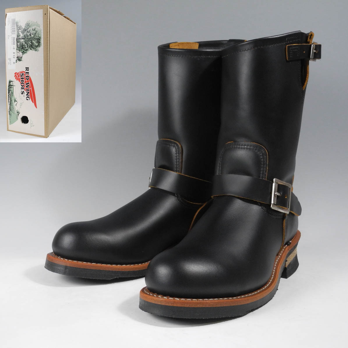 【未使用】新品未使用品☆超レア廃盤☆レッドウィング9268エンジニアブーツ8.5D☆茶芯クローンダイク☆PT91 PT83 2966 2268の落札情報詳細 - Yahoo!オークション落札 ...