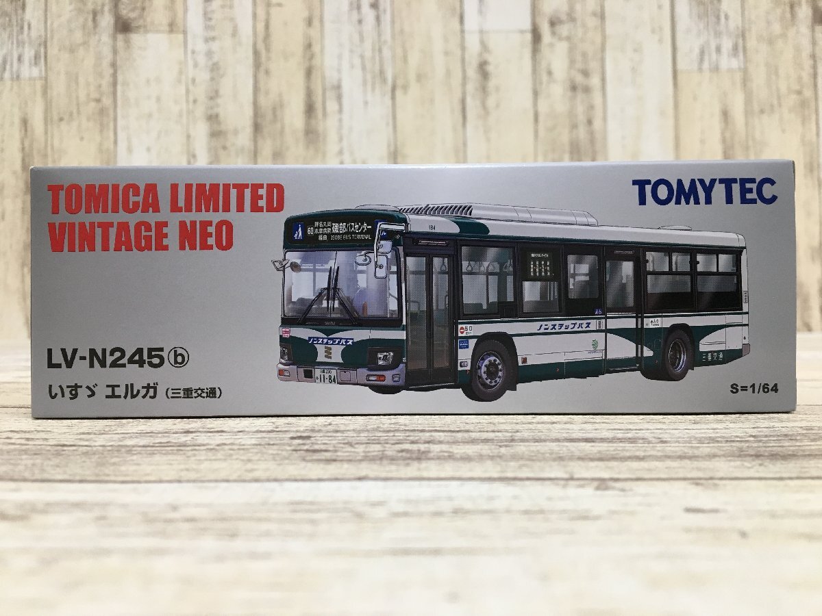 【やや傷や汚れあり】073A TOMYTEC TOMICA LIMITED VINTAGE NEO LV-N245 いすゞエルガ 三重交通 ...