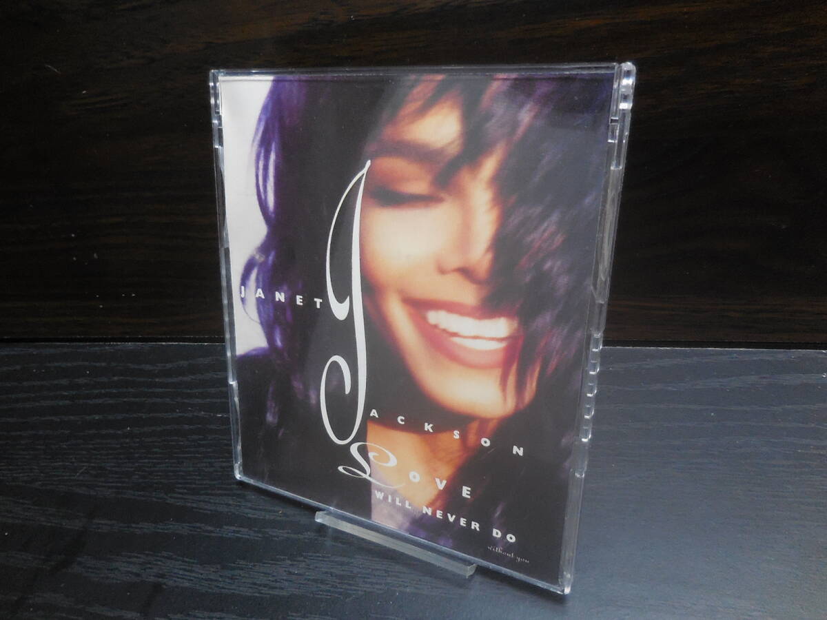 【目立った傷や汚れなし】JANET JACKSON ジャネット・ジャクソン LOVE WILL NEVER DO WITHOUT YOU ...