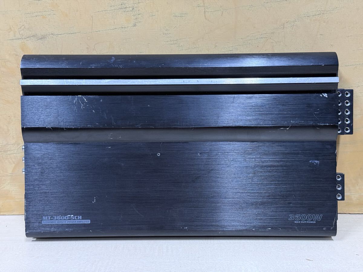 【傷や汚れあり】Fortessimo フォルテシモ MT-3600-5A 5ch ハイパワーアンプ 部品交換済みの落札情報詳細 - Yahoo ...