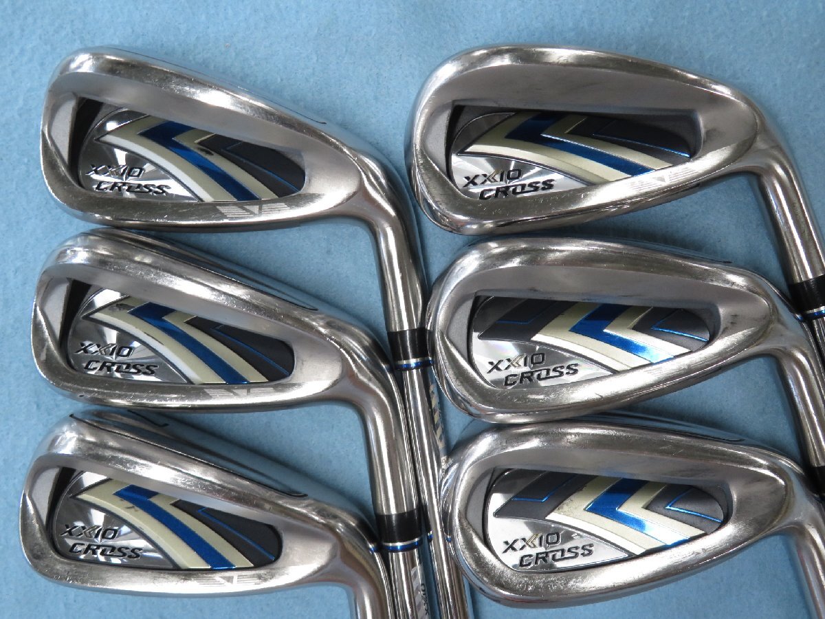 【傷や汚れあり】【中古】ダンロップ 2020 XXIO CROSS（ゼクシオクロス）アイアン 計6本セット（5～Pw）【R】N.S.PRO ...