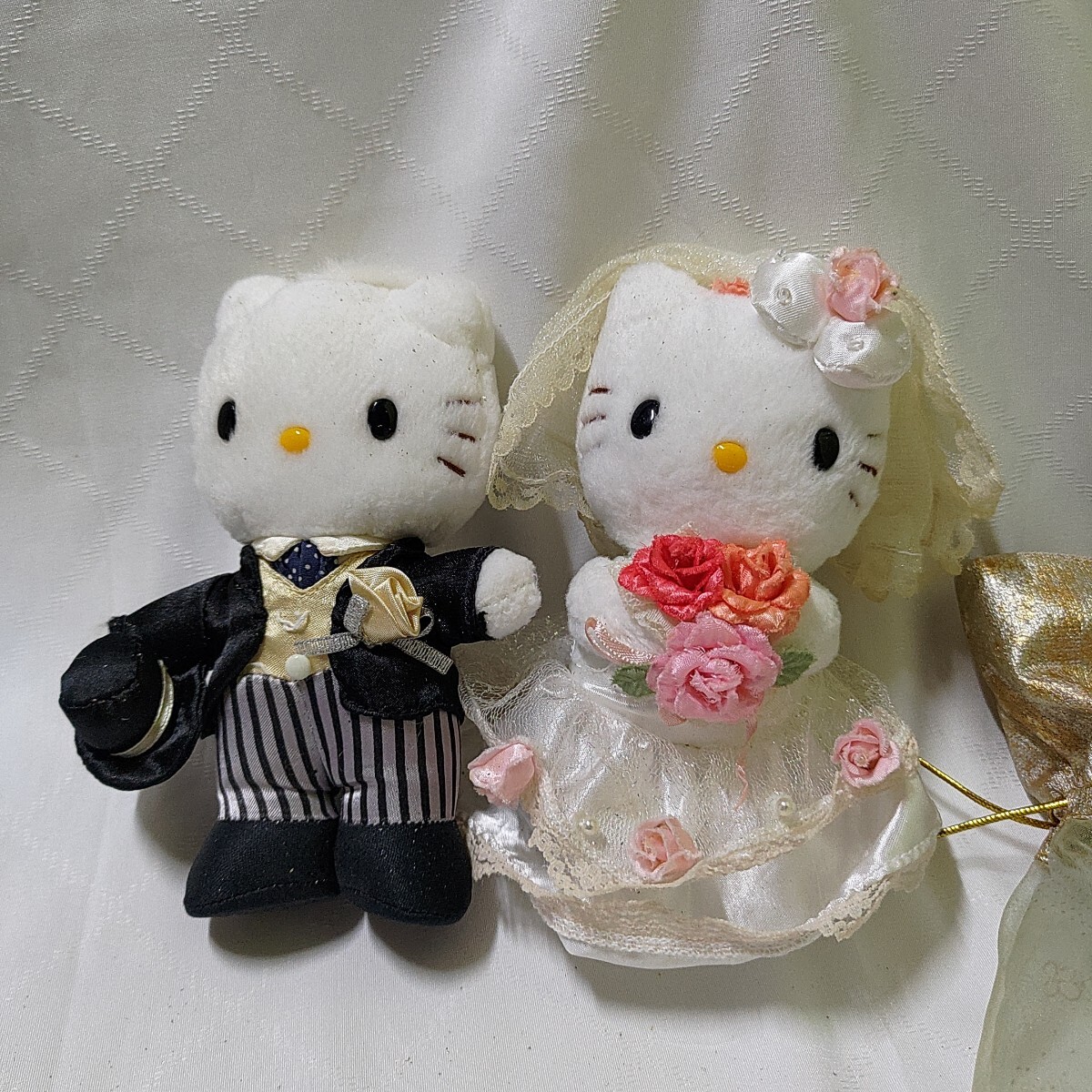 【傷や汚れあり】2005年ダニエル&キティ ウェディングNTT電報ぬいぐるみ レア 古いの落札情報詳細 - Yahoo!オークション落札価格検索 オークフリー