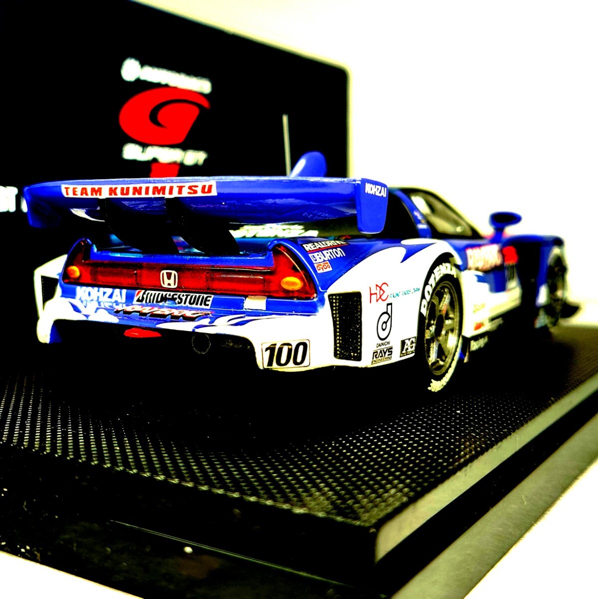 【やや傷や汚れあり】EBBRO 1/43 激レア 限定 エブロ Raybrig ホンダ NSX レイブリック Honda 無限 HRC ...