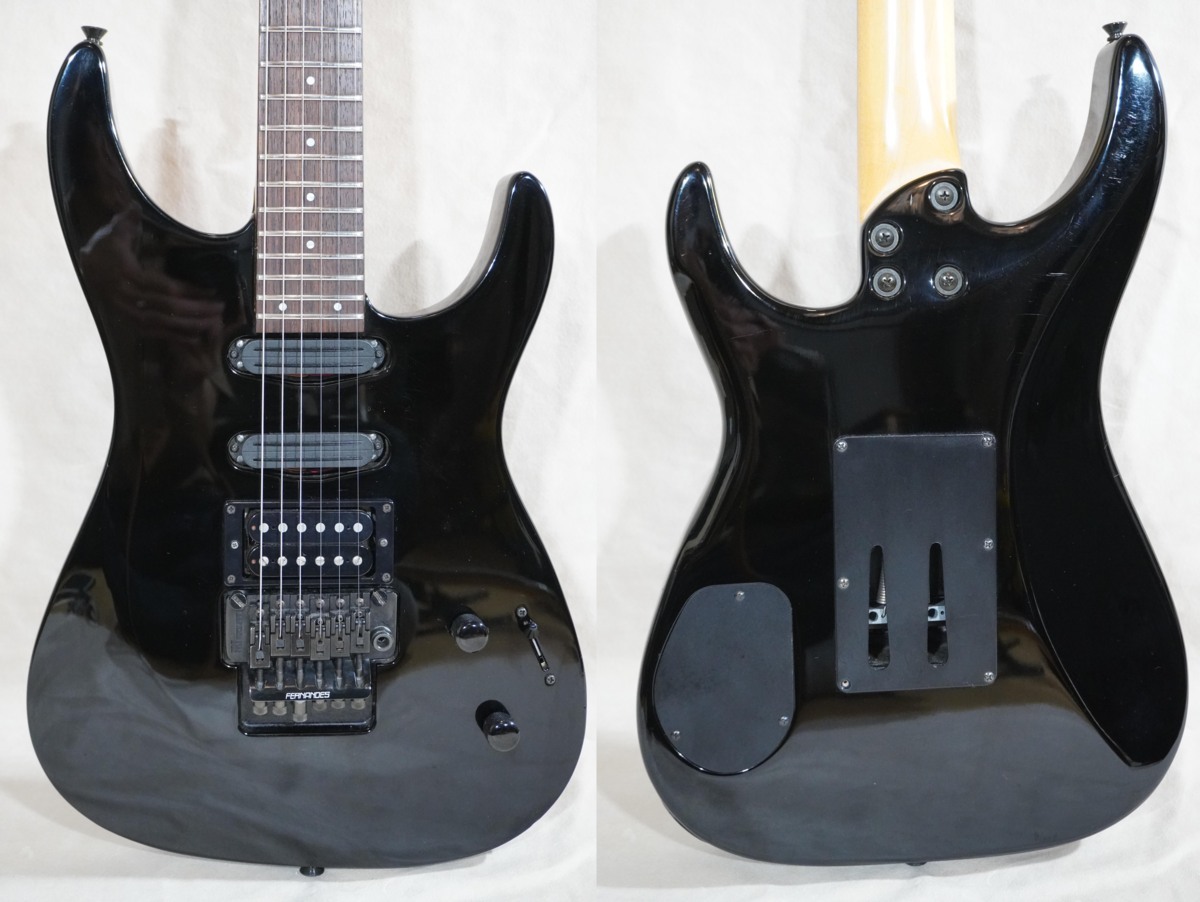 【傷や汚れあり】★FERNANDES★REVOLVER FR-65 BLACK リボルバー 90年代 フェルナンデス★の落札情報詳細 ...