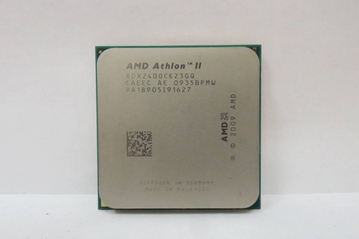 AMD Athlon Ⅱ X2 240 ADX2400CK23GQ 2.80GHz SocketAM2 CPU A780GM-M 使用 動作品 ...