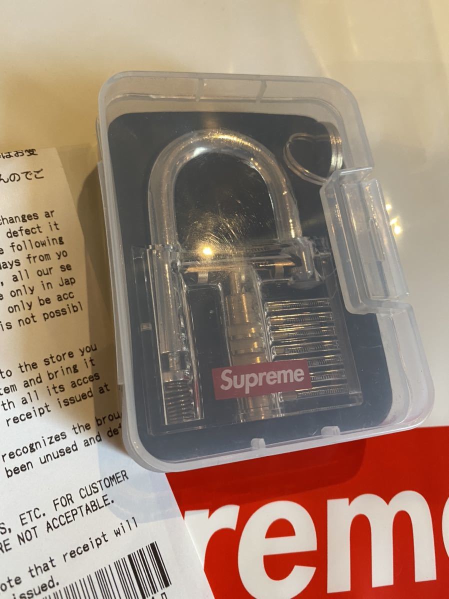 【未使用】Supreme Transparent Lock 20SS 南京錠 シュプリーム 新品 国内正規品の落札情報詳細 - Yahoo ...