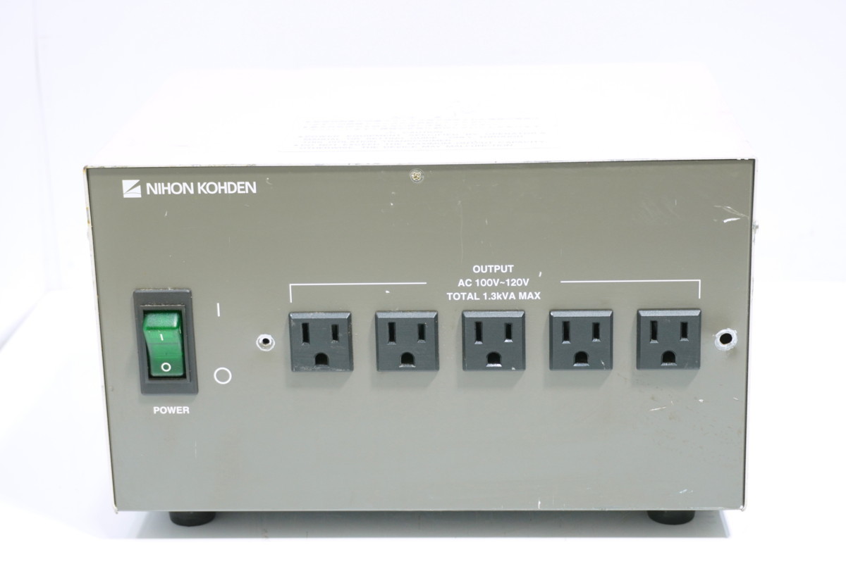 140☆NIHON KODEN 日本光電 SM-302V アイソレーショントランス★3S-975の落札情報詳細 - Yahoo!オークション ...