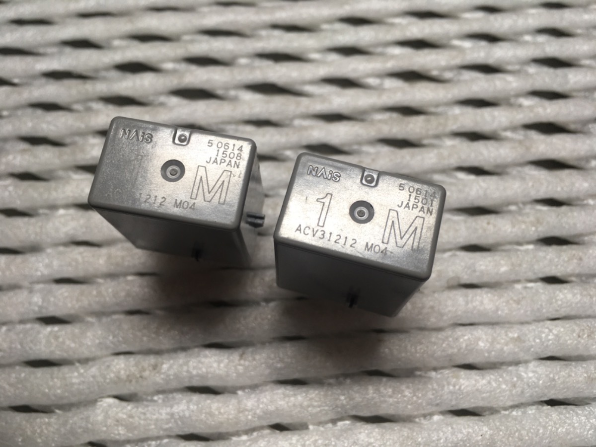 20032457CP スバル 純正 リレー 2個 NAiS 1 M ACV31212 M04 未テスト【送料198円】の落札情報詳細 - Yahoo!オークション落札価格検索 オークフリー