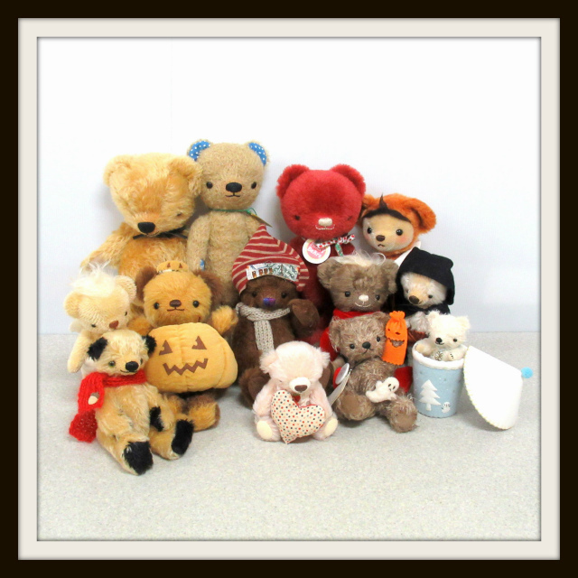 国内作家様 アーティストベア セット ハンドメイド 10体以上 ほんわか、ふわり Grubby pup Smiles a lot Funny ...