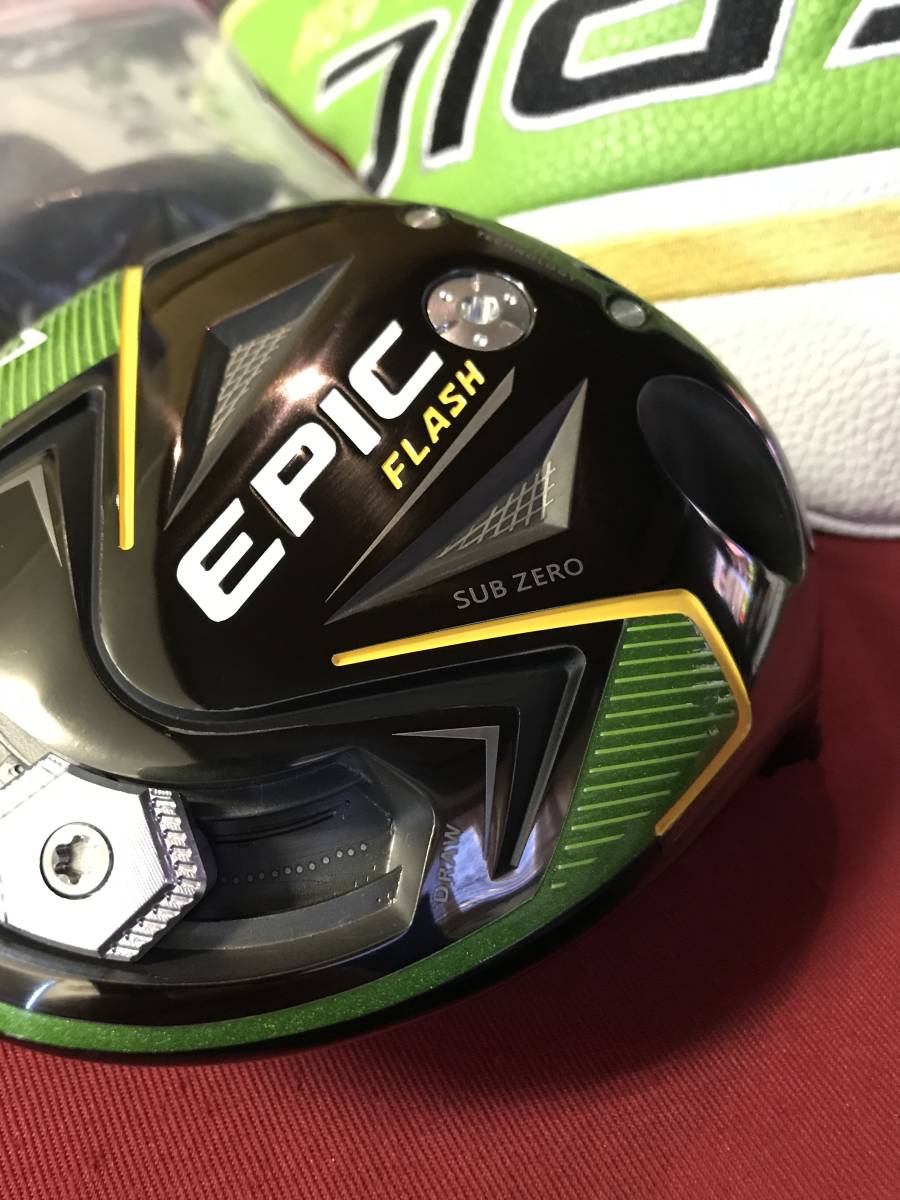 美品 EPIC FLASH sub zero 9.0° Callaway 付属品付.エピックフラッシュ.単品1w(0301B4h/rogue.gbb.epic.xr.16.sim.xc.6 ...