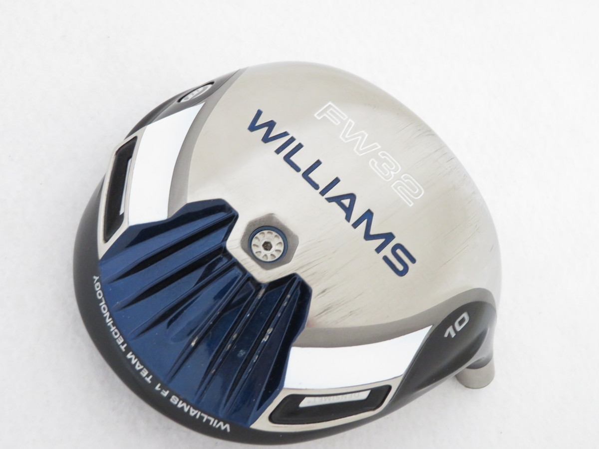 ウィリアムズ WILLIAMS FW32 10° ヘッドの落札情報詳細 - ヤフオク落札価格検索 オークフリー