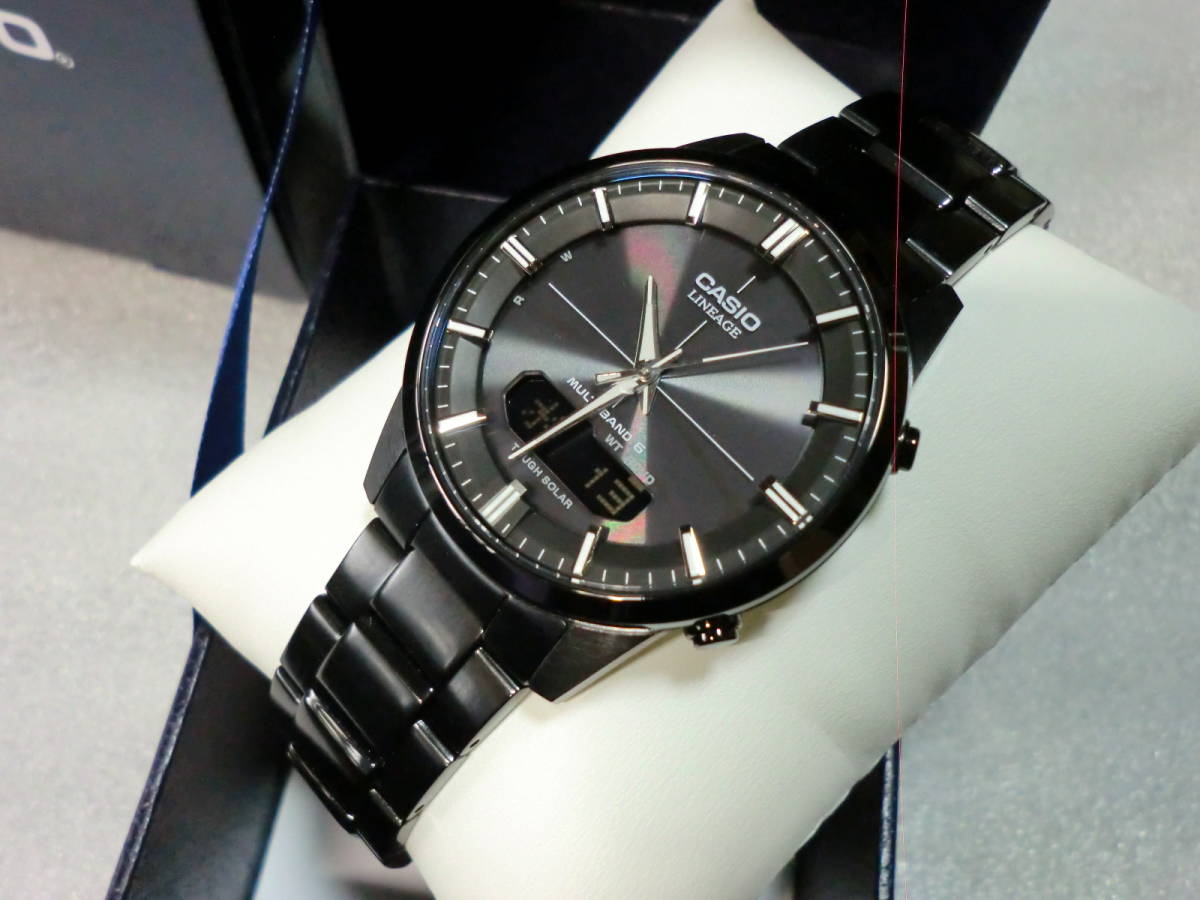 【LINEAGE】 電波ソーラー・マルチバンド6 (LCW-M170DB-1AJF) ブラックIP 美品 の落札情報詳細 - Yahoo!オークション落札価格検索 オークフリー