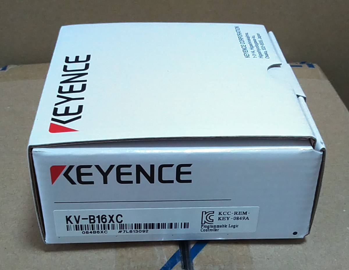 【新品】未使用 キーエンス KV-B16XC 16点 ネジ端子台 リレー出力 プログラマブル コントローラ KV-7000 シリーズの落札情報 ...