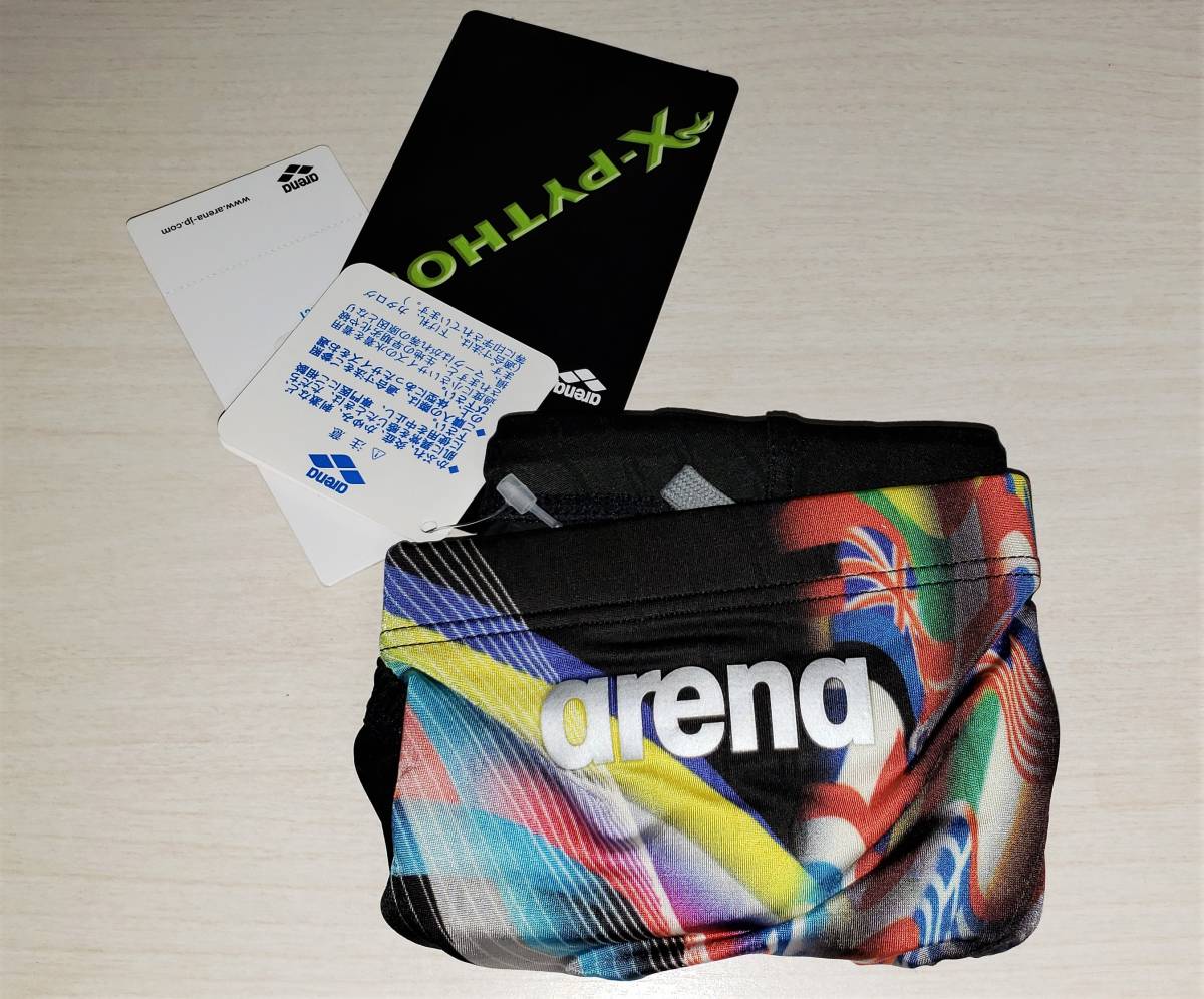 【新品】【Fina公認X-PYTHON】アリーナ arena 競泳水着 ARN-6013M ブラック RIMIC サイズMの落札情報詳細 - ヤフオク落札価格検索 オークフリー