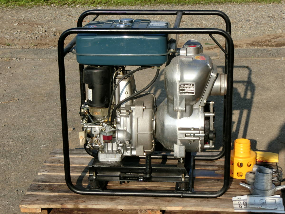 未使用トラッシュポンプQP301-TD2 3インチ泥水ポンプ ロビン空冷ディーゼルDY30搭載 トウカイ マツサカエンジニアリングの落札情報詳細 - ヤフオク落札価格検索 オークフリー