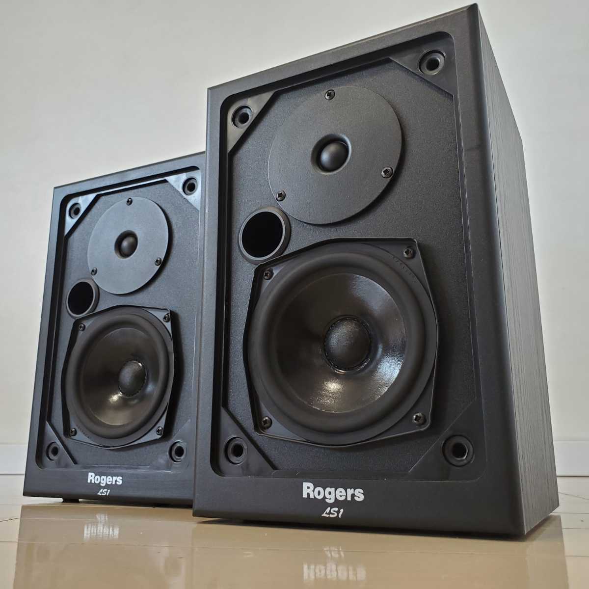 英国 ロジャース LS1 2本ペア モニタースピーカー 高音質 ピュアオーディオ ホームシアター Rogers Monitor Speaker ...