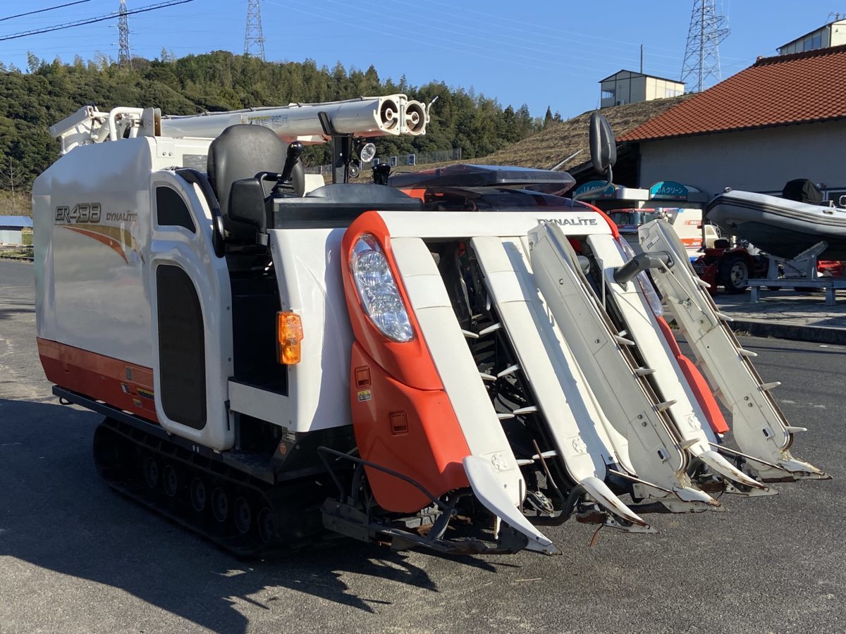 181 i 島根発 クボタ ER438 SD4MW2 コンバイン 157時間 4条 38馬力 ダイナライトネオ 4PCモンロー 幅広クローラ 010-421(-)の落札情報詳細 - Yahoo ...