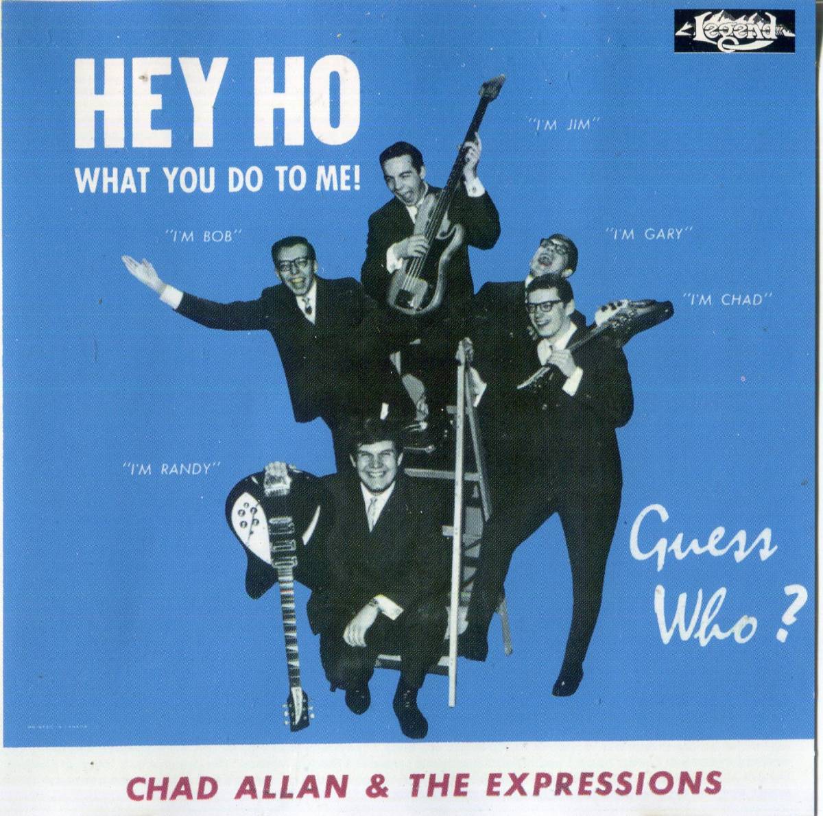 CHAD ALLAN & THE EXPRESSIONS hey ho what you do to me guess who 加盤cdの落札 ...