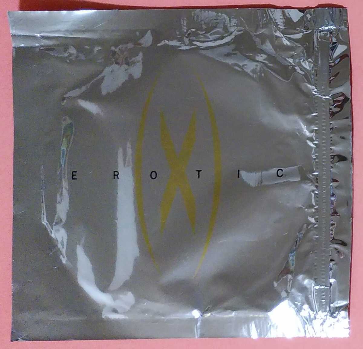 【新品】MADONNA-EROTIC 1 track PROMO CD SILVER FOIL SLEEVE マドンナ エロティック プロモーションCD 1992 Sire PRO-CD ...