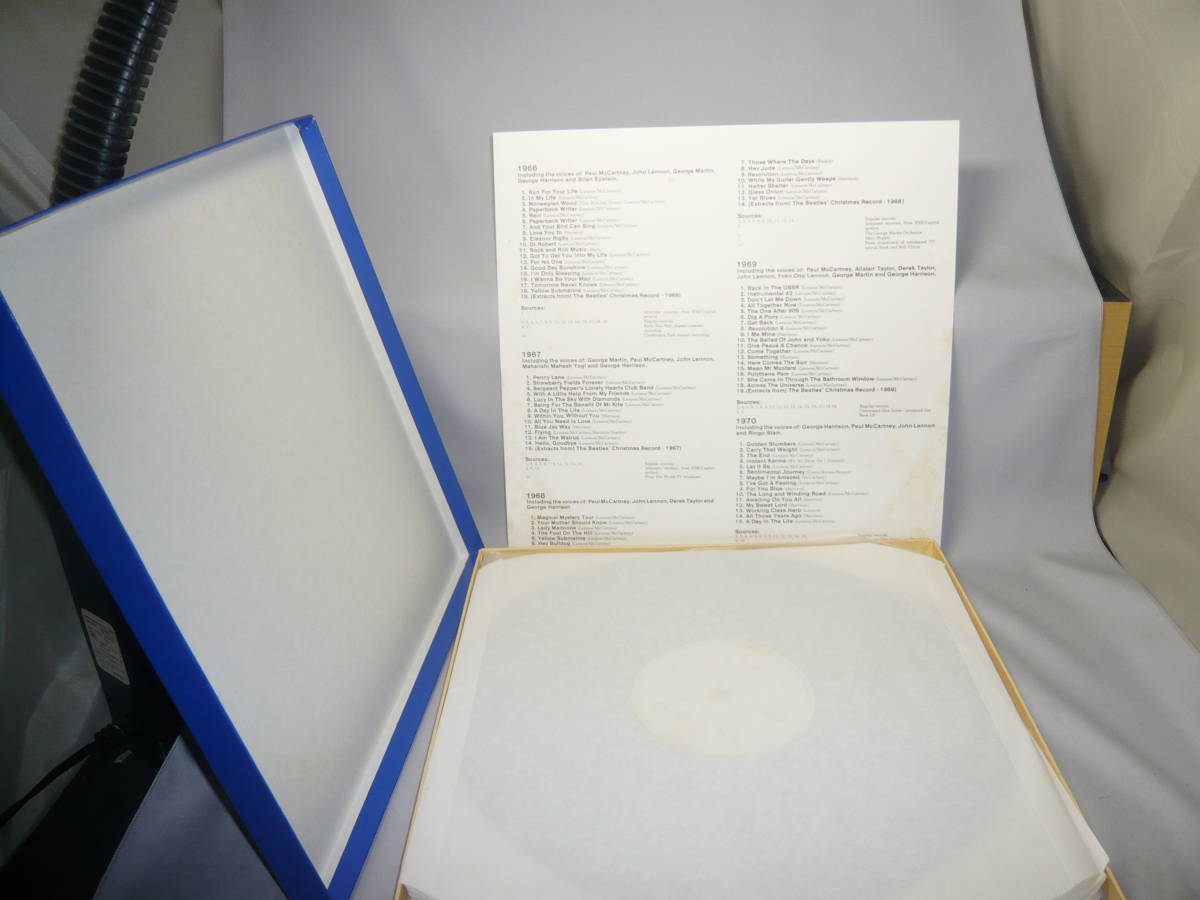 ★THE BEATLES/THE HISTORY OF THE BEATLE YEARS 1962- 1970 9LP-BOXの落札情報詳細 ...