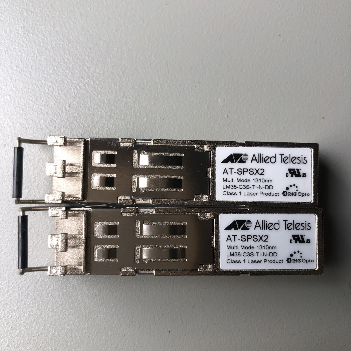 アライドテレシス AT-SPSX2 LM38-C3S-T1-N-DD モジュール 2個セットの落札情報詳細 - ヤフオク落札価格検索 オークフリー