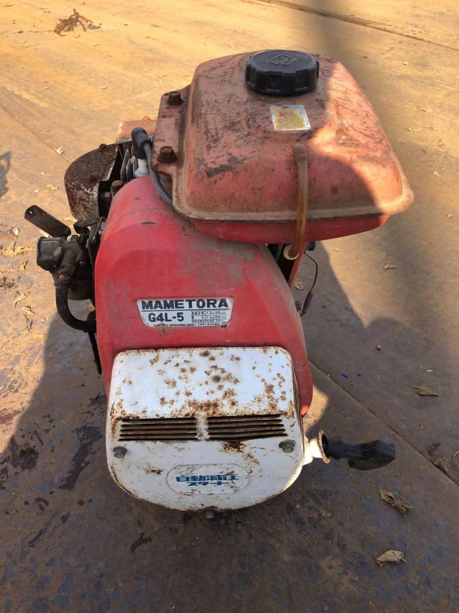 秋田発 MAMETORA G4L-5 ガソリンエンジン 6.5馬力 発動機 圧縮があり 現状渡しの落札情報詳細 - Yahoo!オークション落札価格検索 オークフリー
