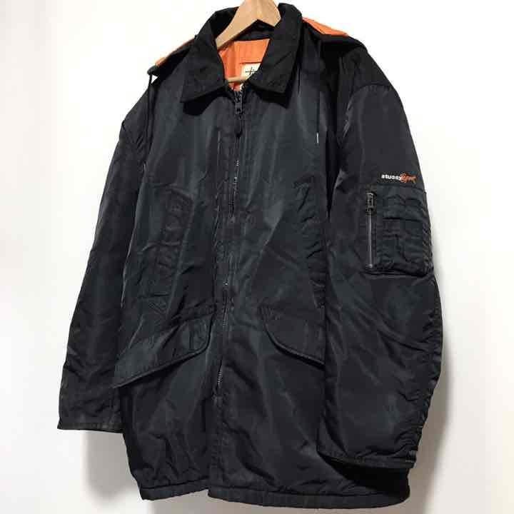 42％割引ブラック系,M【初回限定】 OLD STUSSY SPORT MA-1 コート 80s～90s ビンテージ ミリタリージャケット ジャケット/アウターブラック系M-OTA.ON ...