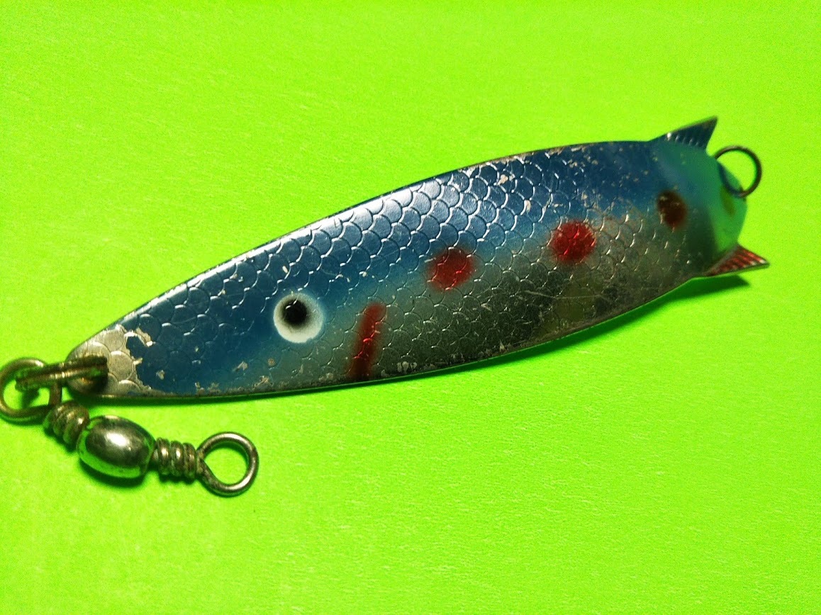 アブ ABU Toby salmo 1・1/16OZ 30g レアスプーン イトウ レイクトラウト サーモン サクラマス の落札情報詳細 - Yahoo!オークション落札価格検索 オークフリー