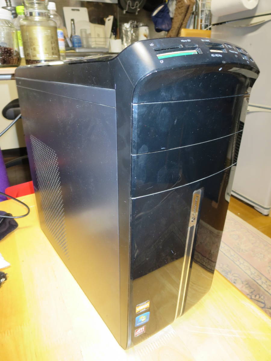 Gateway DX4320-A64F 64bit AMD Phenom II X6 メモリ4GB HDD無し（Win10 homeで確認済み ...