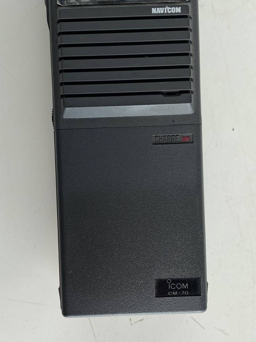 ① ICOM アイコム 航空無線 VHF AIR BAND TRANSCEIVER IC-A21 トランシーバー NAVICOM アマチュア ...