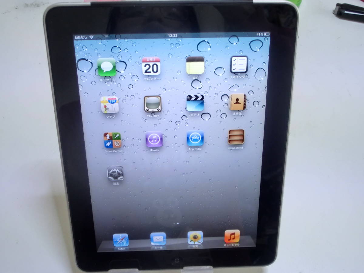 Apple iPad A1337(MC497J) 64GB SoftBank Wi-Fi + Cellular 稼働品の落札情報詳細 ...