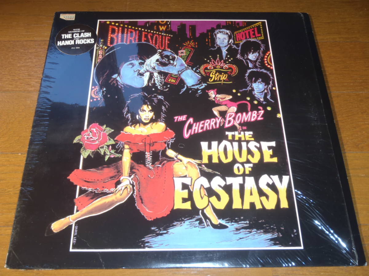 【12インチ4曲入り・ミニLP】The Cherry Bombz “House Of Ecstasy” チェリー・ボムズ！元・ハノイ・ロックス ...