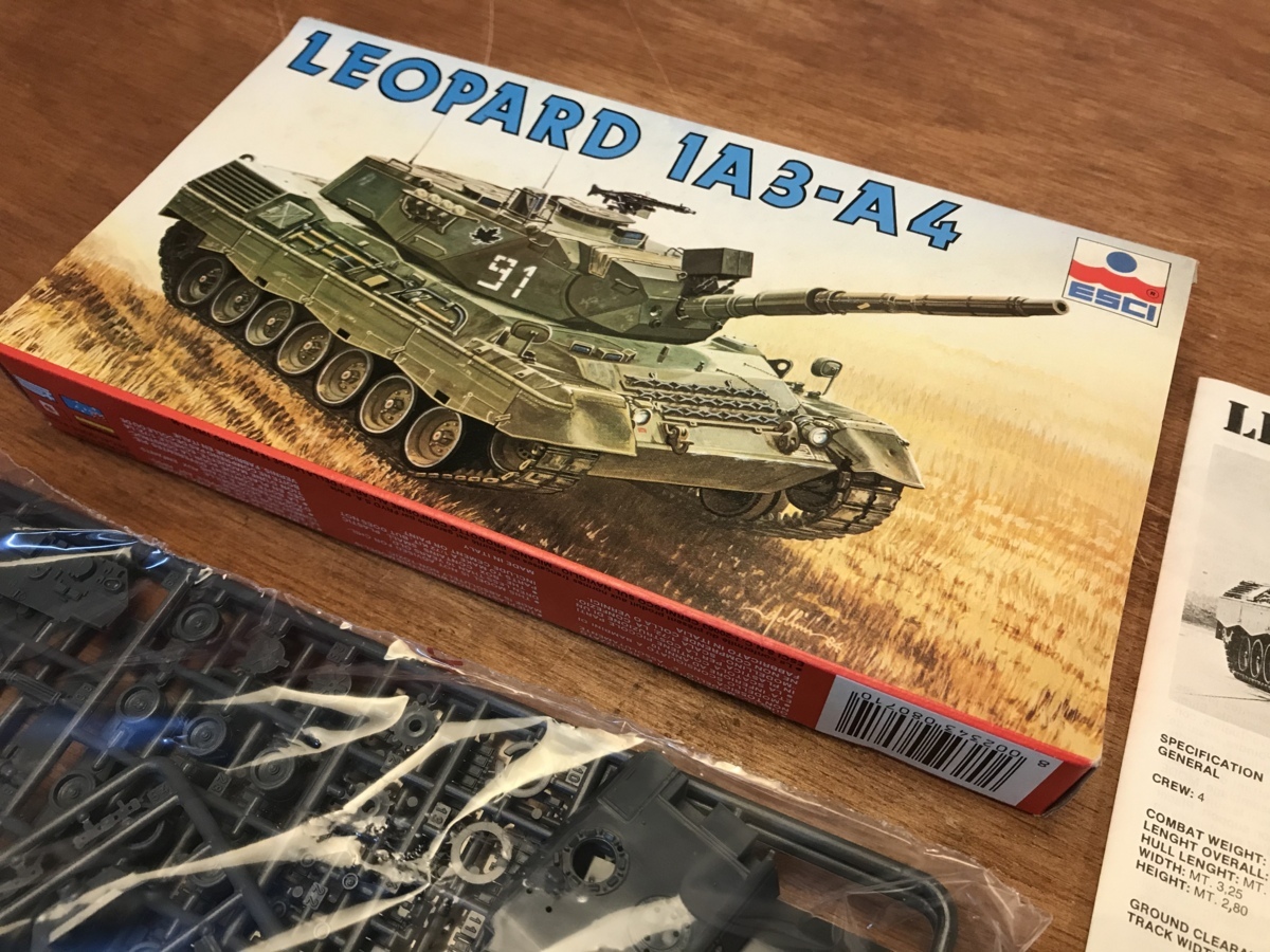 【新品】 送料無料 LEOPARD 1A3-A4 1/72 エスシー ESCI イタリア製 戦車 装甲車 模型 プラモデル ミリタリー 107g 未使用品 /くGOら/CC-1076の落札情報 ...