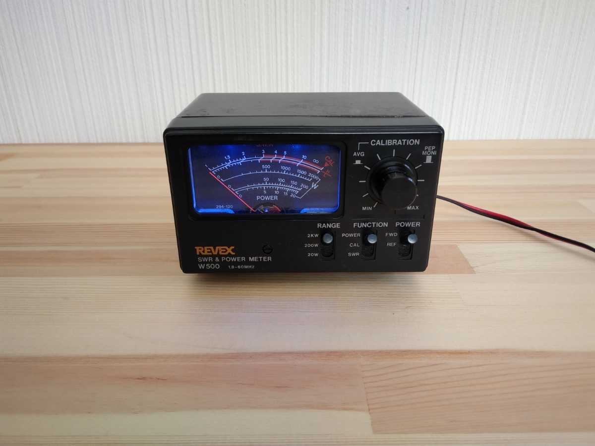REVEX W540 SWR&POWERメーター(140-525MHz/200W) 144/430MHzの動作を確認済み 現状品 の落札情報 ...
