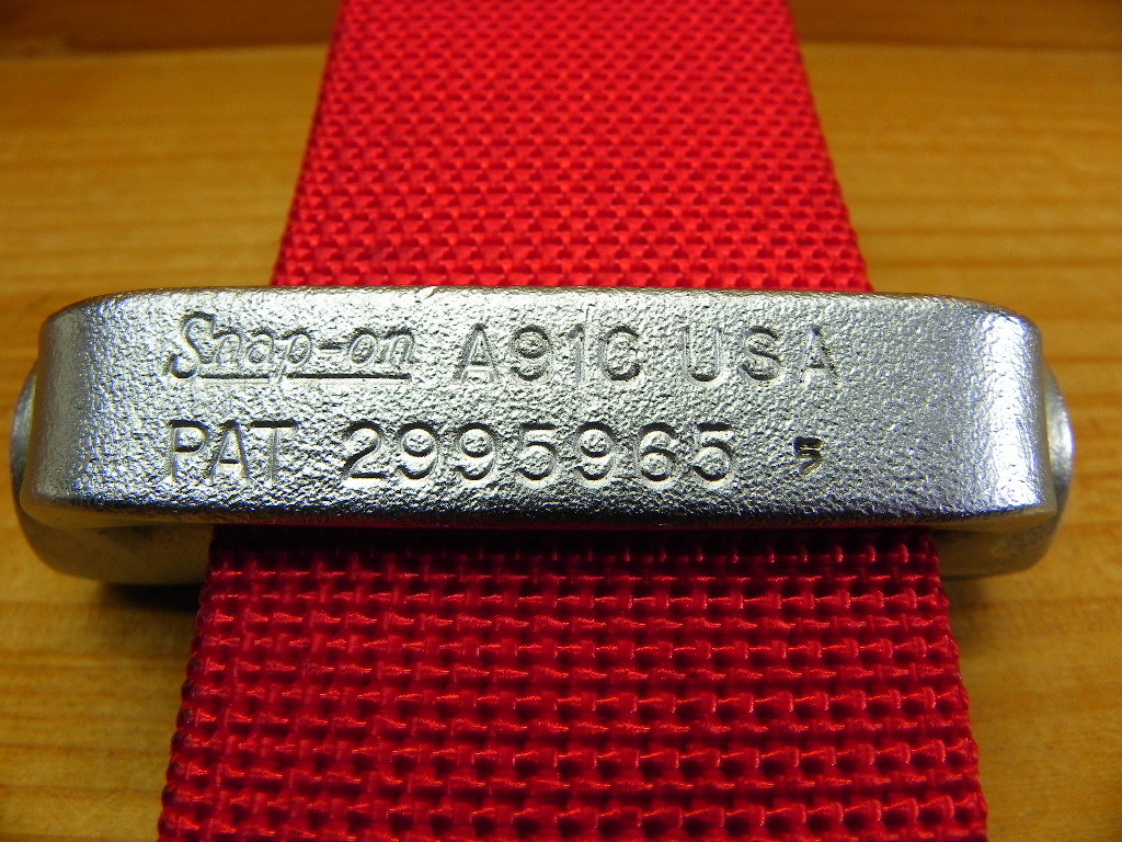旧ロゴ Snap-on スナップオン A91C ベルト式 オイルフィルター レンチ *1995年製 ベルトレンチの落札情報詳細 - Yahoo ...