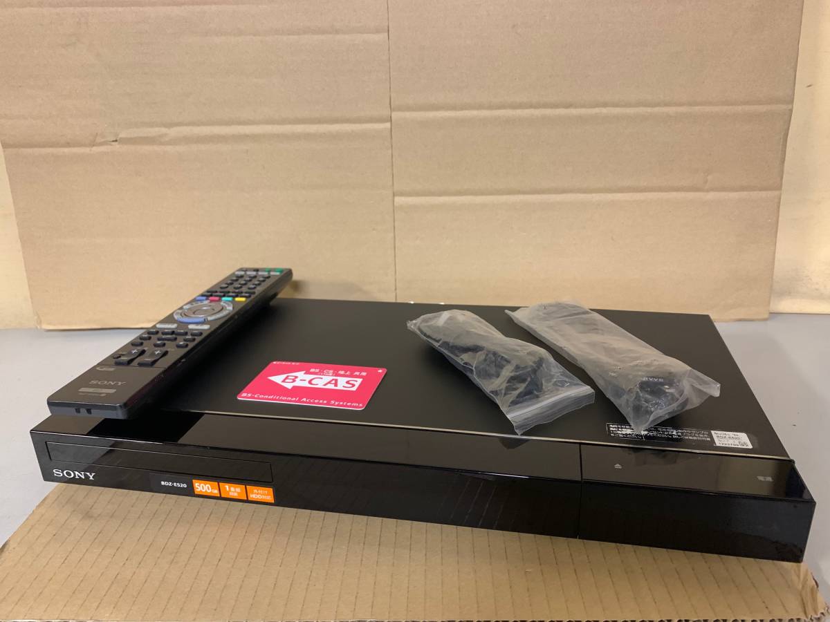 メンテナンス済み、美品】 SONY 「 BDZ-E520 」 大容量500GB 11倍長時間録画 BD/DVD/HDD 【 付属品有り、完動保証 】 高年式 2015年 の落札情報詳細 ...