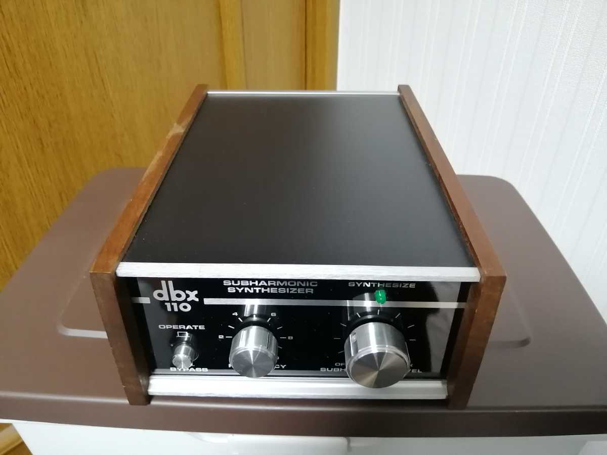 dbx 110 Subharmonic Synthesizer サブハーモニックシンセサイザーの落札情報詳細 - Yahoo!オークション落札 ...