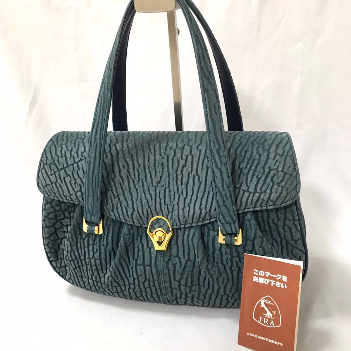 1円スタート★アンテロープ JRA ハンドバッグANNE FLORA エキゾチックレザーの落札情報詳細 - Yahoo!オークション落札価格 ...