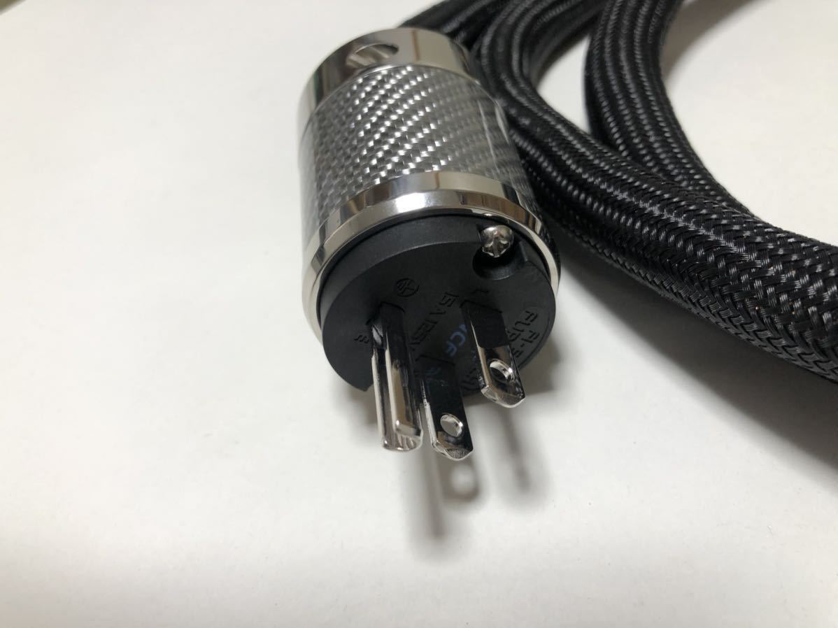 【目立った傷や汚れなし （詳細）】ACOUSTIC REVIVE『absolute-POWER CORD その②』2m（電源ケーブル/アコリバ ...