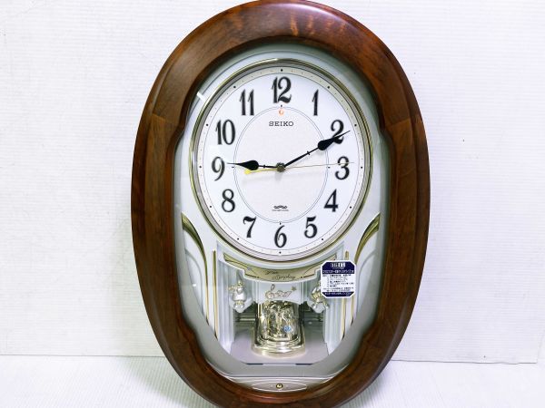セイコー 電波掛け時計 ウェーブシンフォニー AM216L の落札情報詳細| ヤフオク落札価格情報 オークフリー
