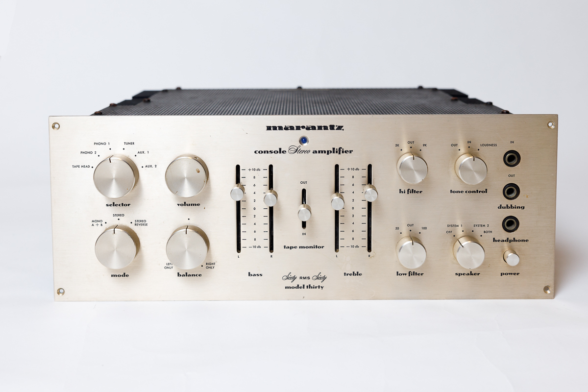 【傷や汚れあり （詳細）】Marantz Model 30 thirty マランツ コンソールステレオアンプ ジャンクの落札情報詳細 - Yahoo!オークション落札価格検索 オークフリー