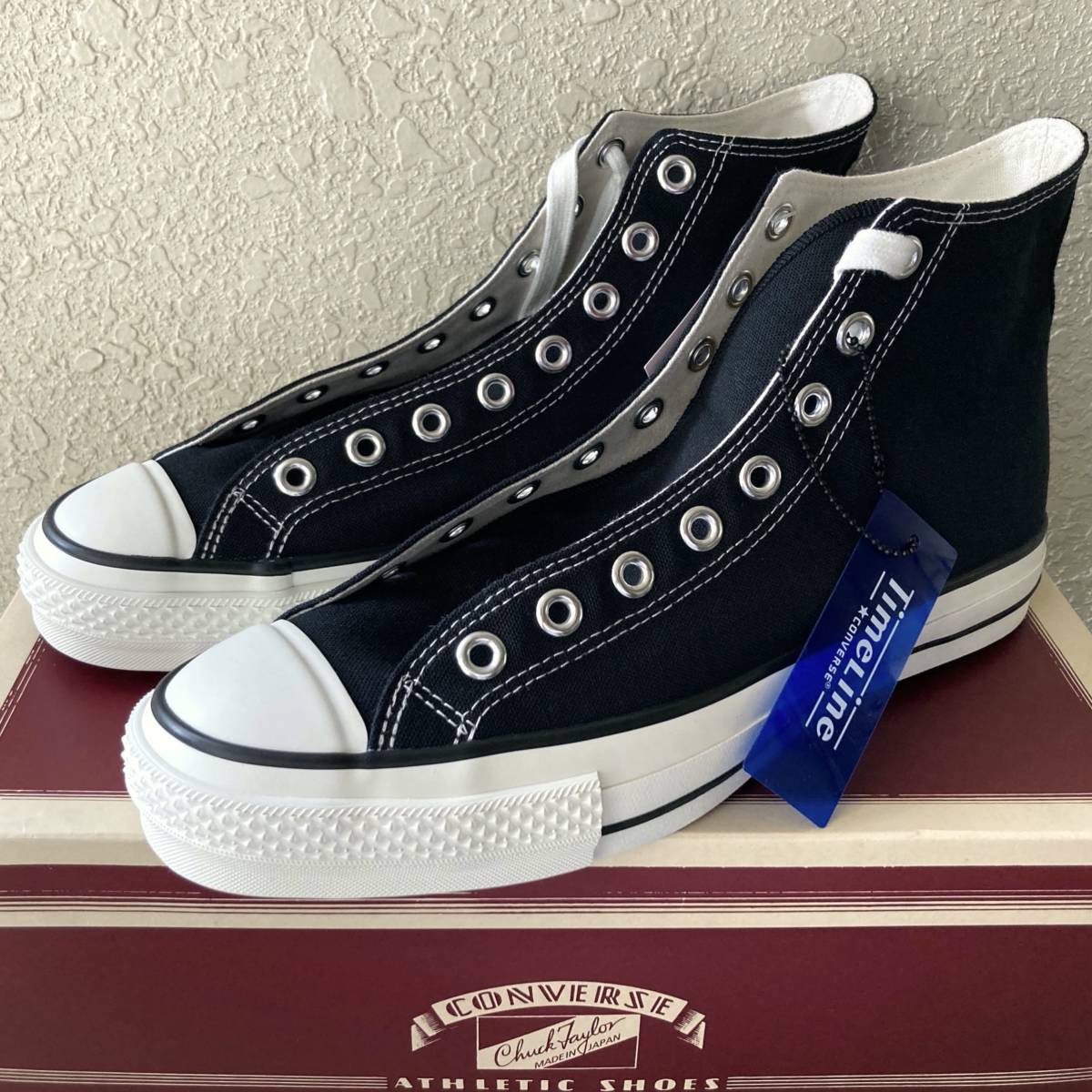 【未使用】CONVERSE ALL STAR TIME LINE AS J VTG 59 HI BLK US9 27.5cm 新品 オール ...