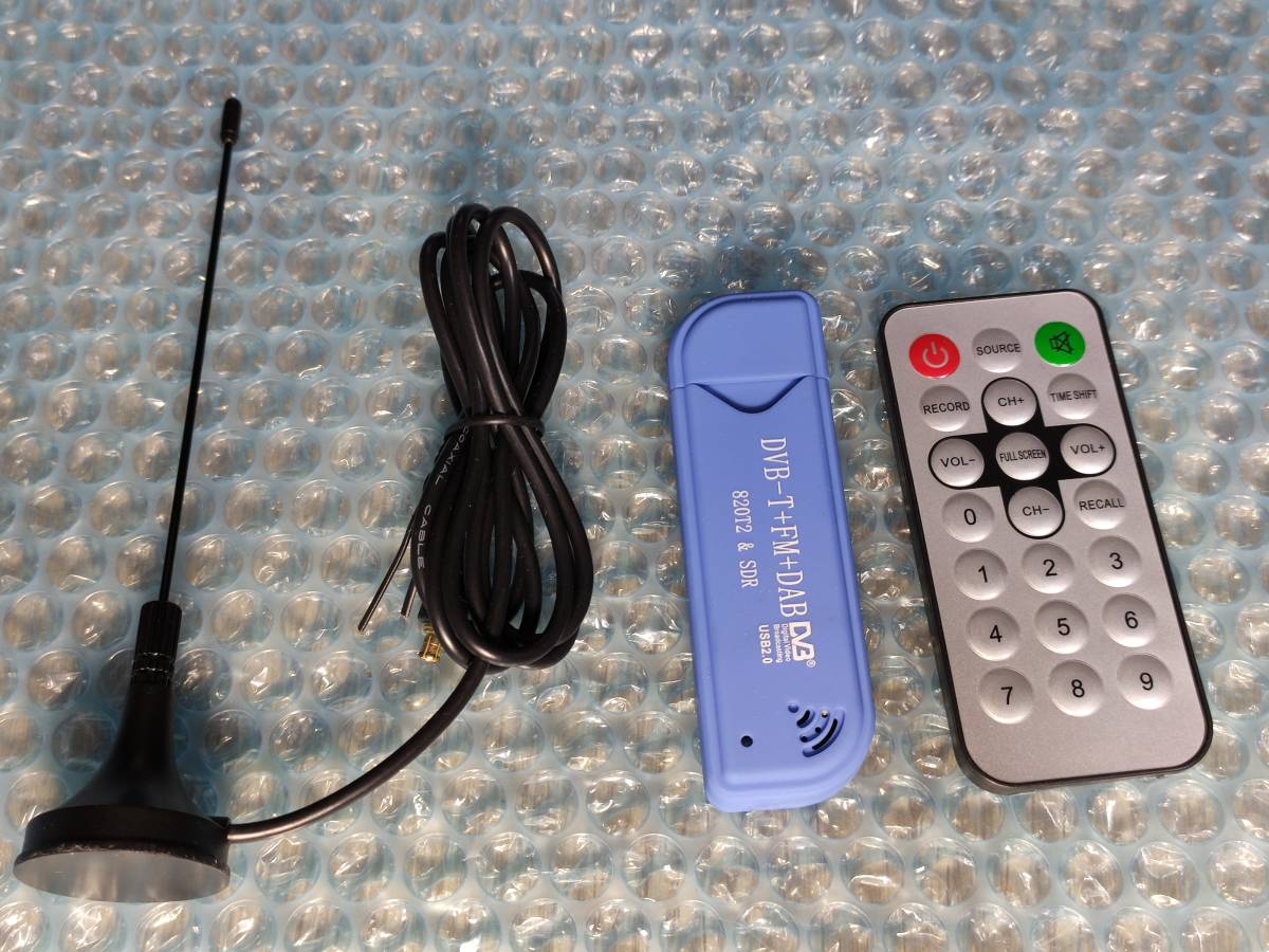 【未使用に近い】SDR(Software Defined Radio)向け ドングル RTL2832U + R820T2 水色の落札情報詳細 ...