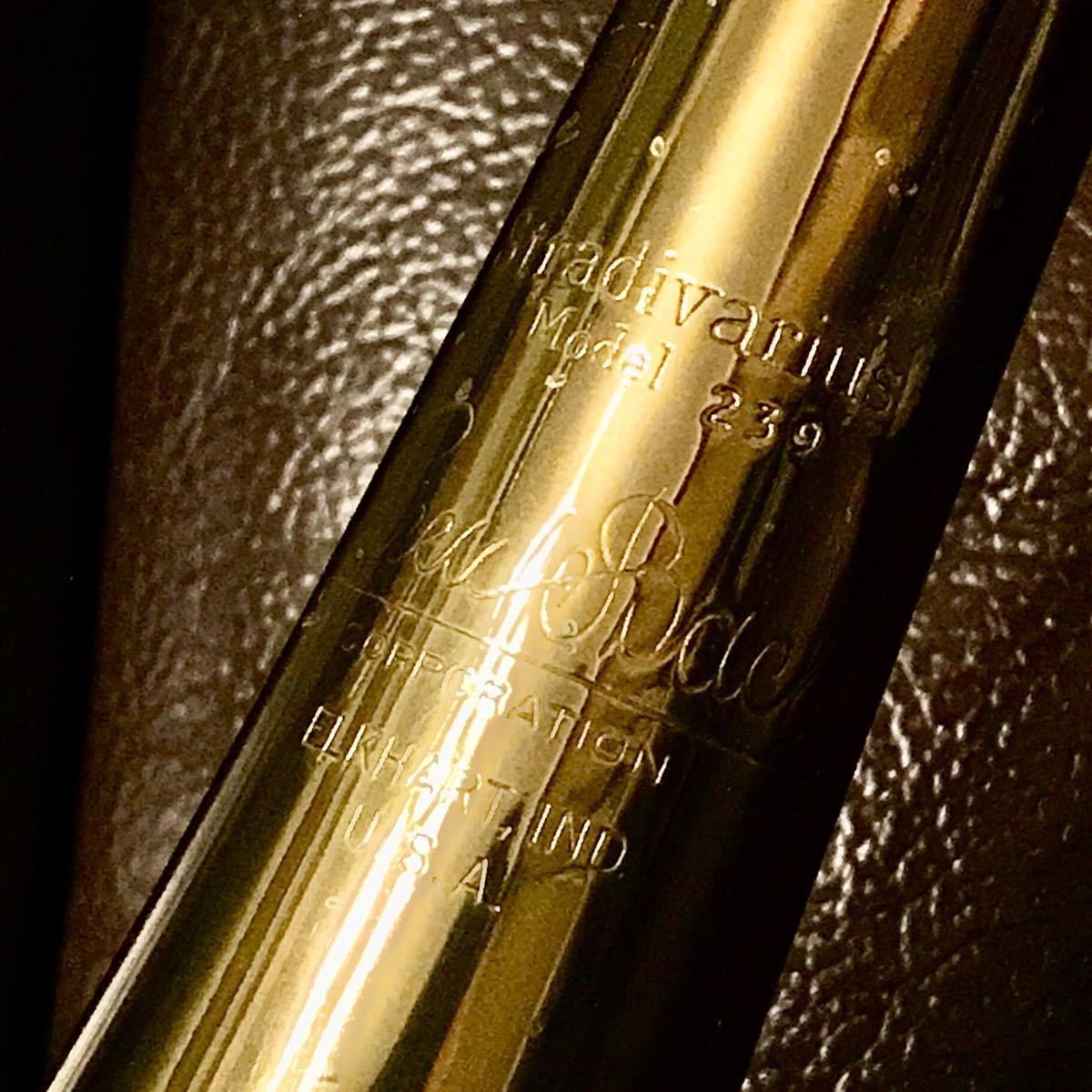 【傷や汚れあり】Vincent Bach Stradivarius 180CML Model 239/25A バック ストラディバリウス 8万 ...