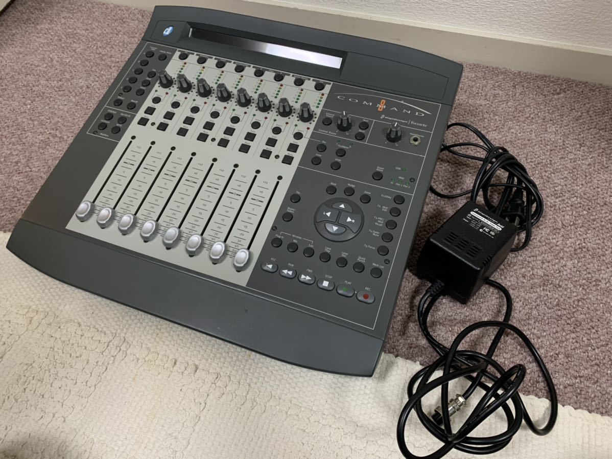 【やや傷や汚れあり】AVID Digidesign Command8 コマンド8 ProToolsコントローラー 通電しますの落札情報詳細 ...
