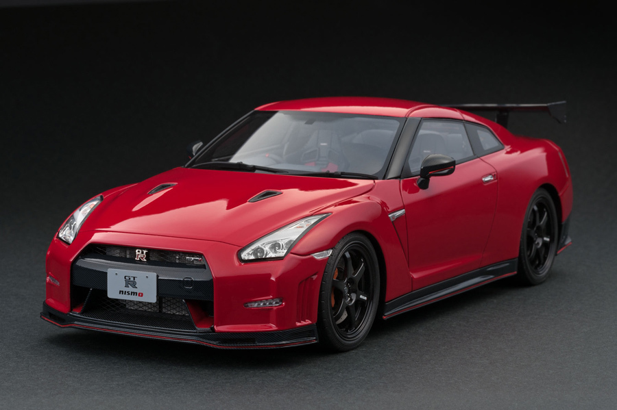 【未使用に近い】1/18 イグニッション モデル NISSAN GT-R NISMO Vibrant Red /R35 /IG No,0046 ...
