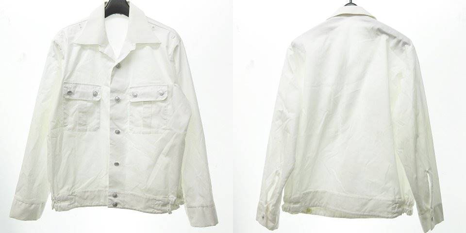 【やや傷や汚れあり】希少 東ドイツ軍 DDR NVA 1850 制服 上下セット ジャケット パンツ シャツ 4連略綬付 軍服 ミリタリー ...