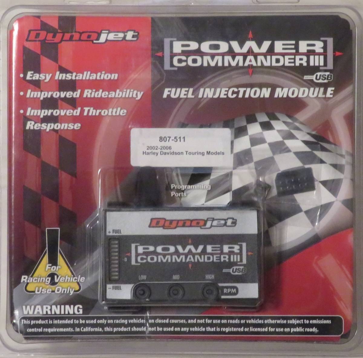 【未使用】POWER COMMANDER III USB FOR HARLEY-DAVIDSON TOURING MODELS 2002 ...