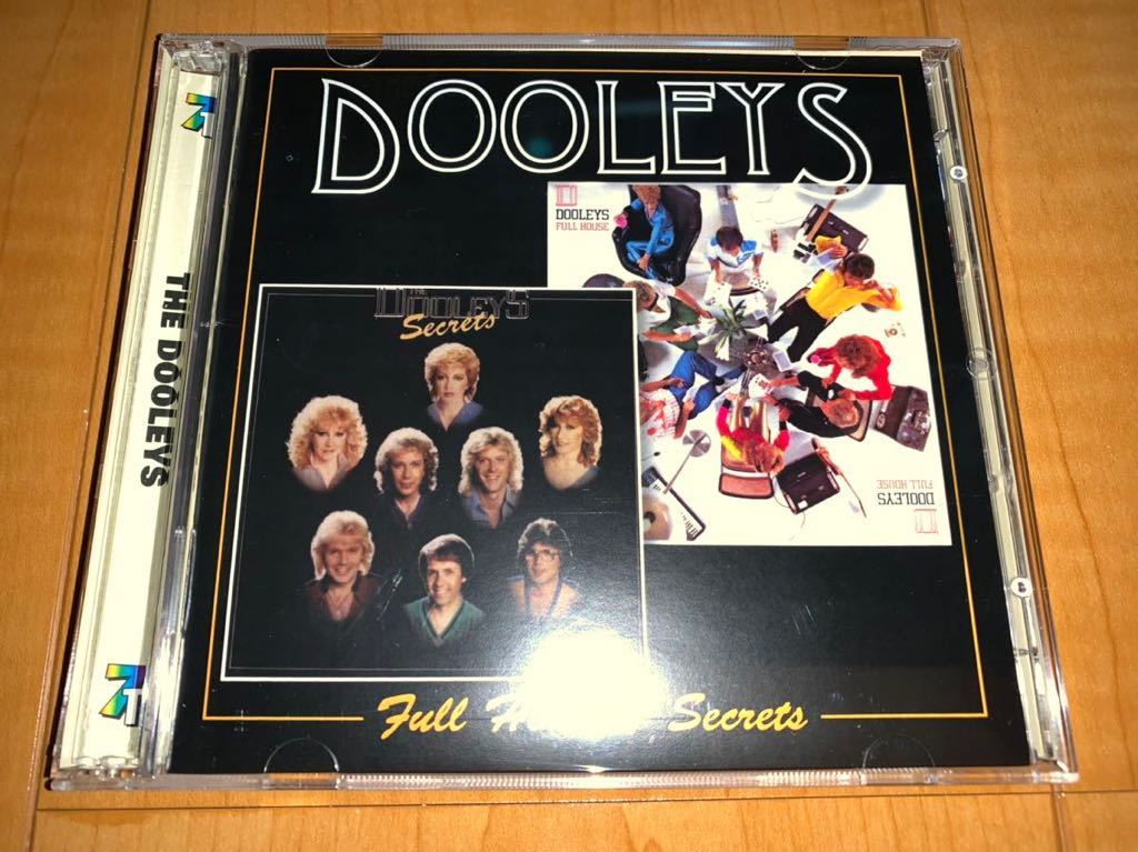 【未使用に近い】【レア輸入盤CD】The Dooleys / ザ・ドゥーリーズ / Full House / Secrets / 2in1の ...